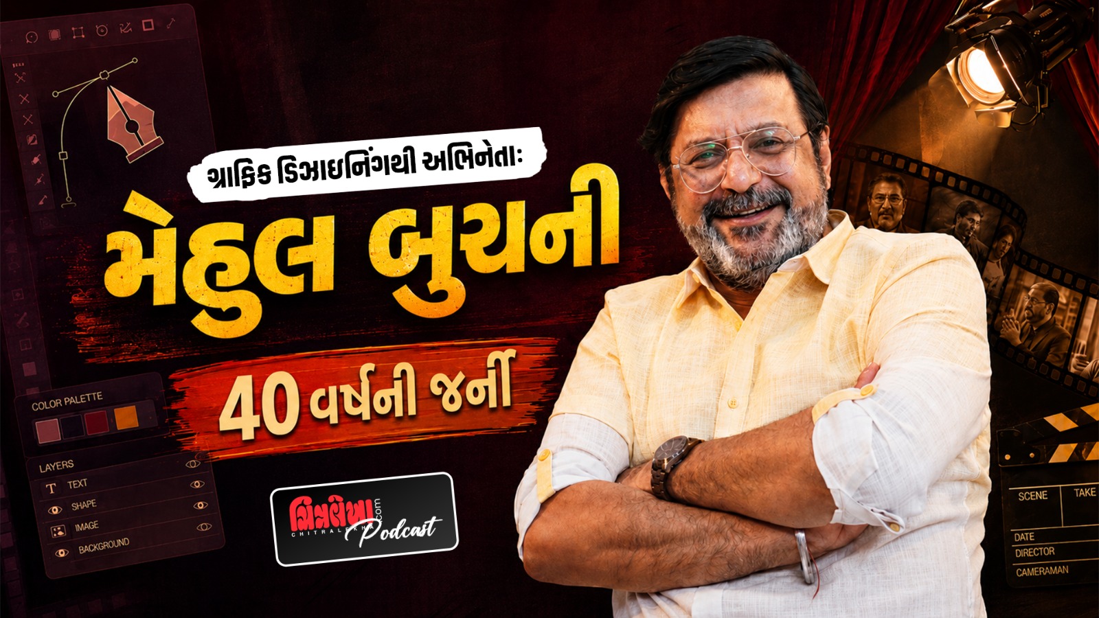 From Graphic Design to Acting: Mehul Buch’s 40-Year Journey | chitralekha