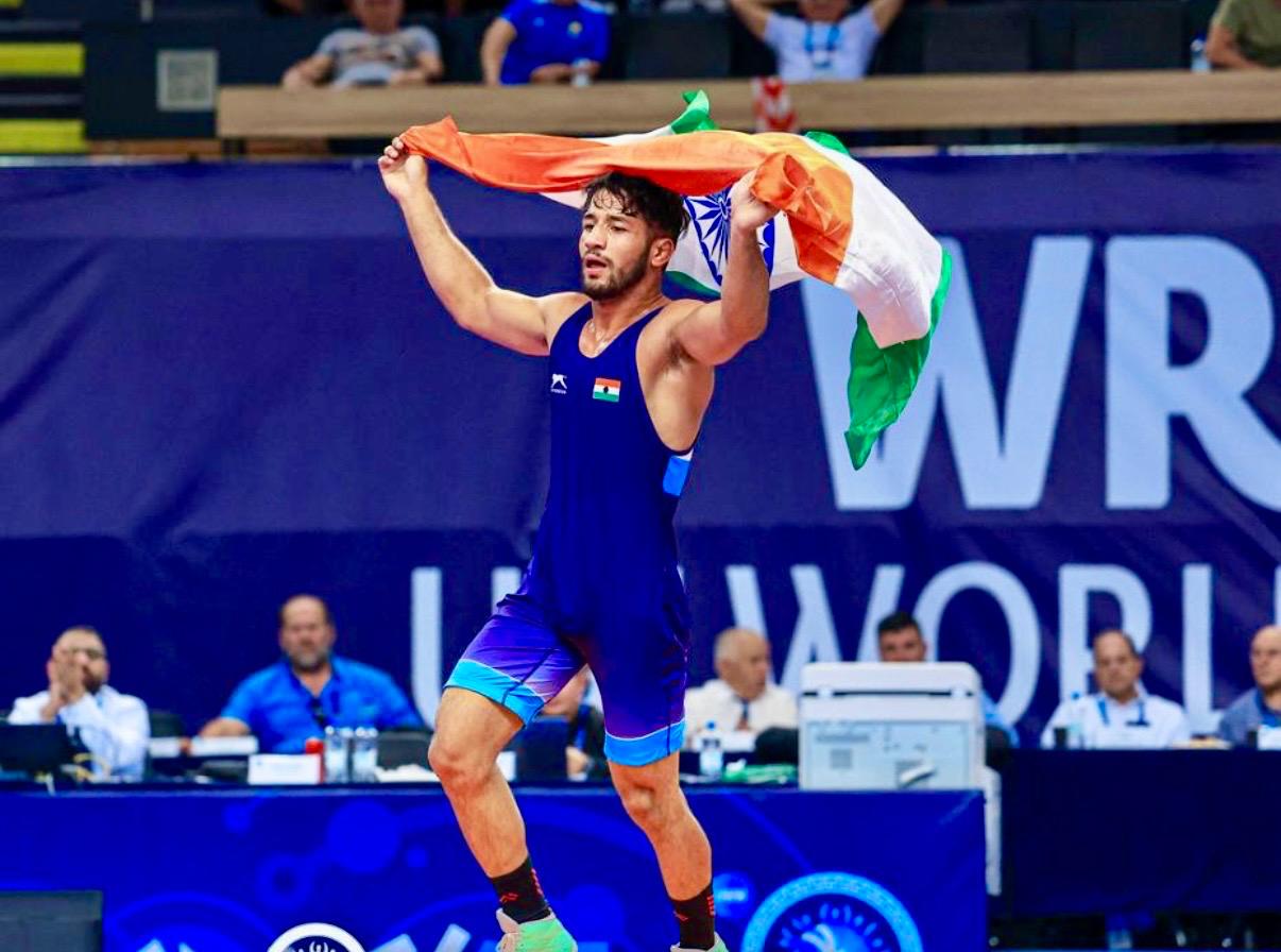 રાજકોટના સિતેંદરની U-17 વર્લ્ડ રેસલિંગ ચેમ્પિયનશિપમાં પસંદગી | chitralekha